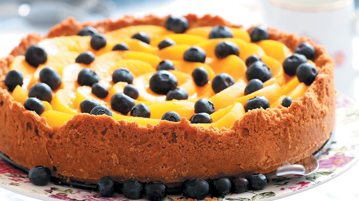 Ceptā maskarpones siera kūka. Garantēti laba! — Santa