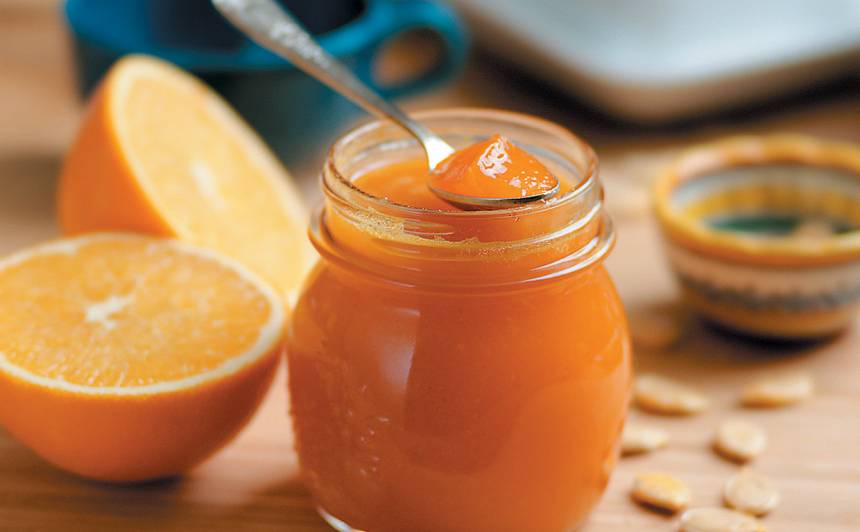 Ķirbju un apelsīnu marmelāde — Santa