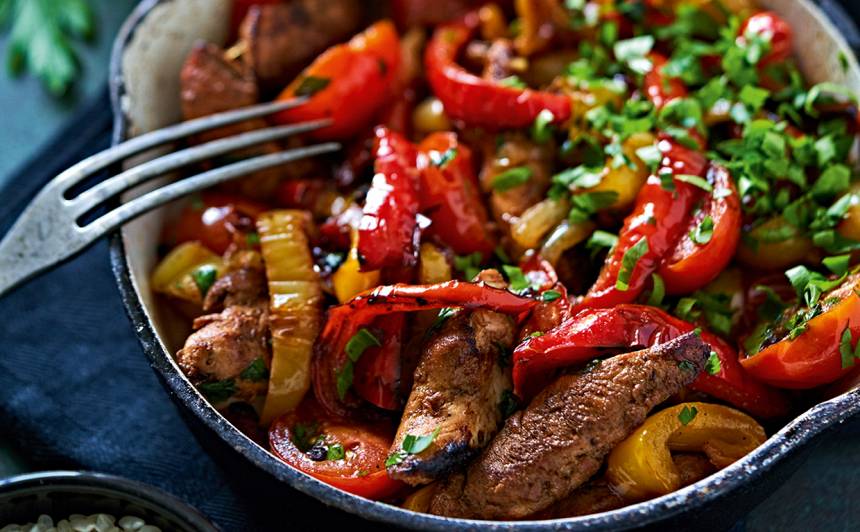 Cepta paprika ar vistas fileju — Santa