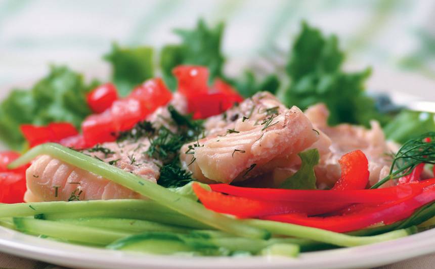 Pienā sautēta mencas fileja — Santa