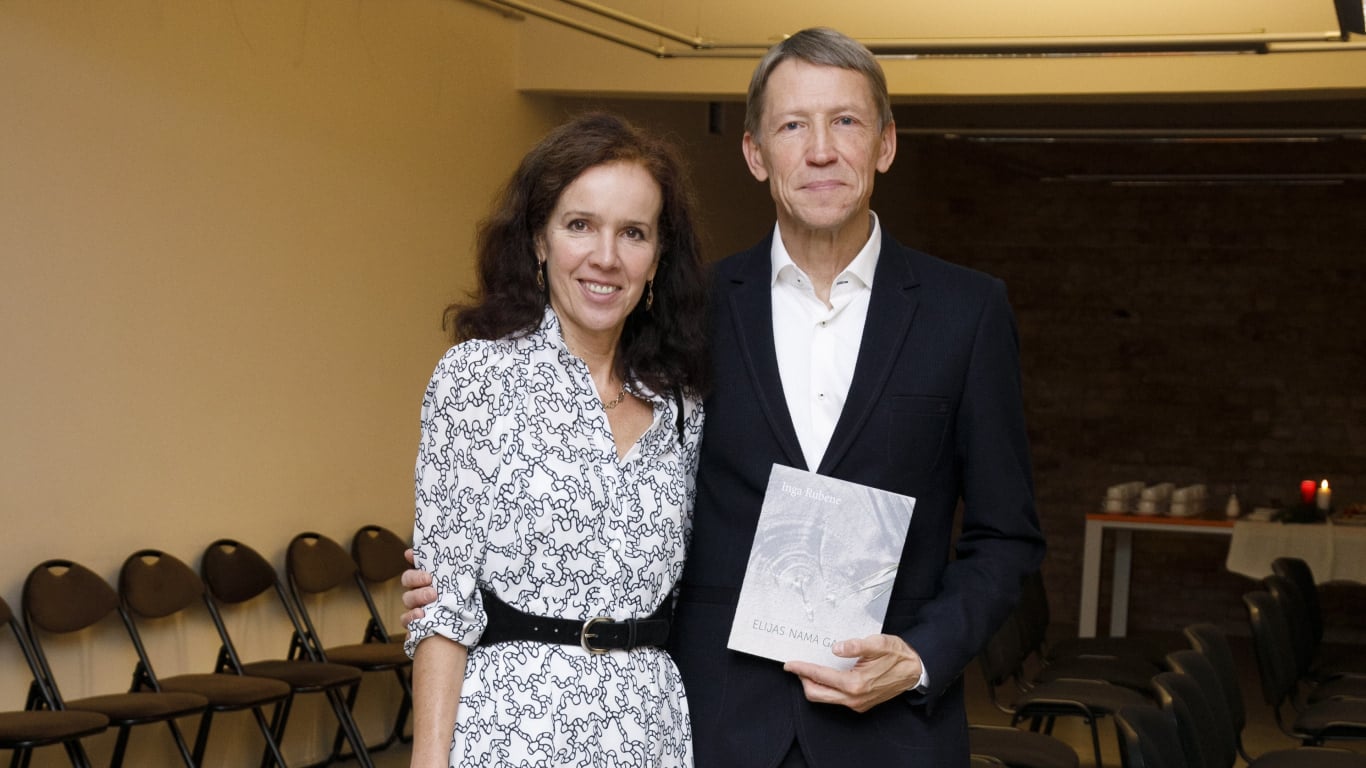 Juris Rubenis pateicas sievai: Inga ir ideāla sieviete — Santa
