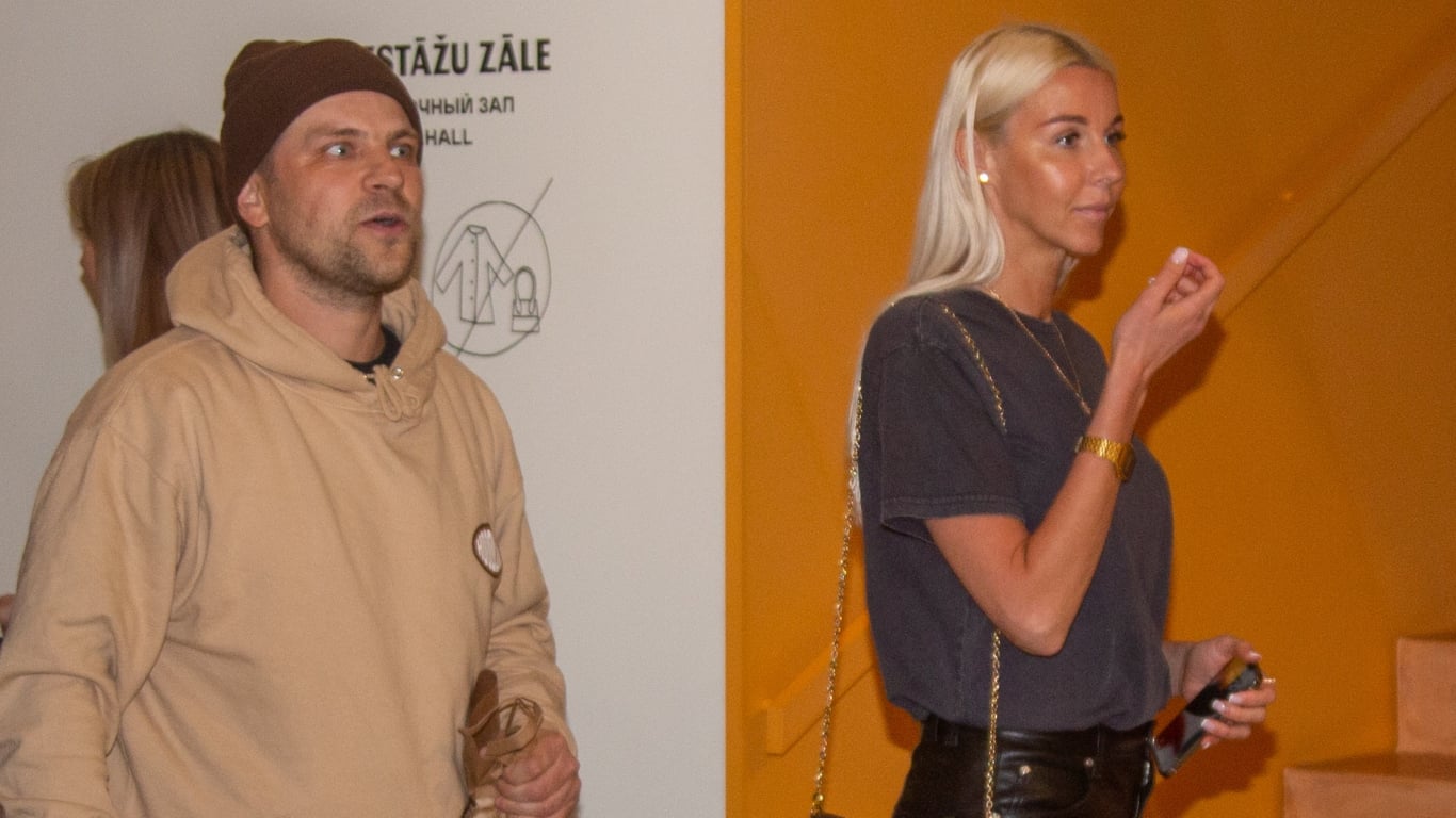 Reperis Ozols beidzot parāda savu sievu — Santa