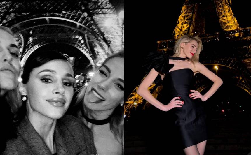 Viena un mirdzoša. Lelde Ceriņa aizvada Valentīndienu Parīzē — Santa