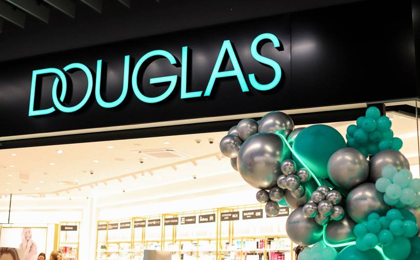 Douglas tīkls paplašinās, atverot jaunu veikalu t/c Sāga — Santa