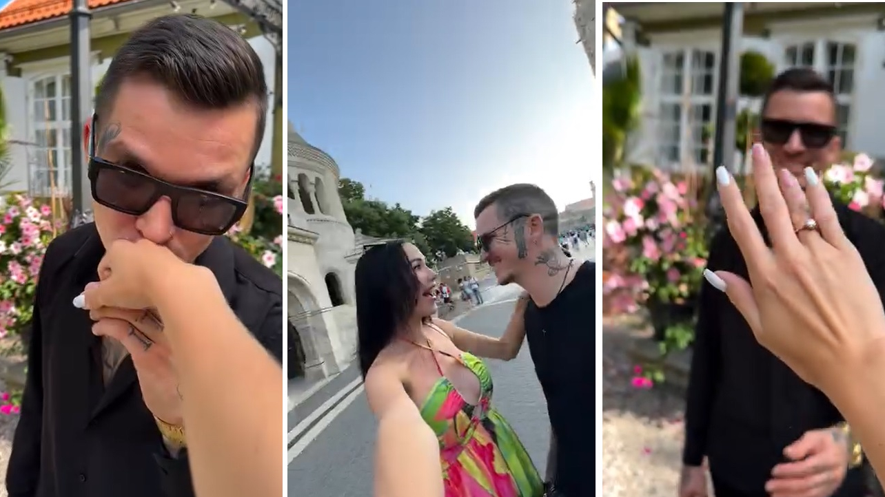 Viņa teica JĀ – Miks Dukurs romantiski bildina mīļoto sievieti — Santa